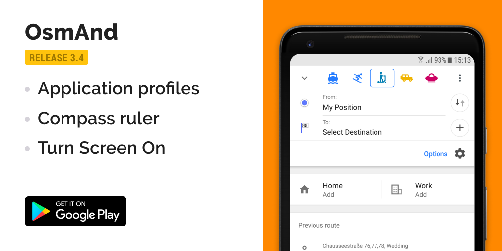 OsmAnd 3.4 (Android) | OsmAnd
